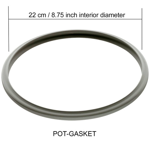 Pressure Cooker Silicone Gaskets – Inox Kitchenware